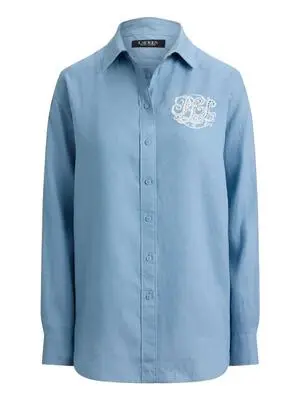RALPH LAUREN Ralph Lauren Long Sleeve Embroidered Shirt