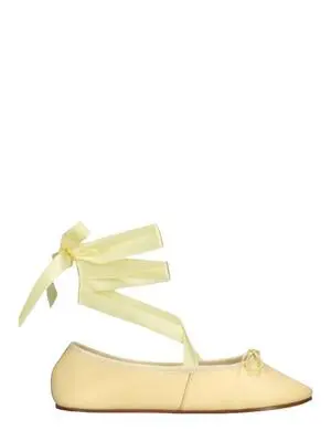 Repetto Repetto Ballet Flats With Ankle Ties Nude