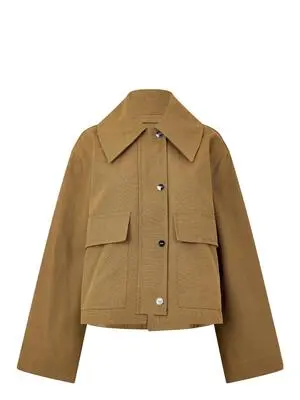 GANNI Barn Jacket - Brown