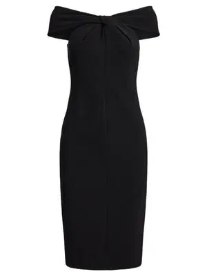 RALPH LAUREN Ralph Lauren Boatneck Knotted Dress