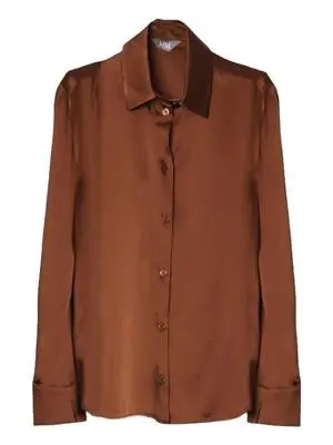 Max Mara Max Mara Long Sleeve Shirt Brown