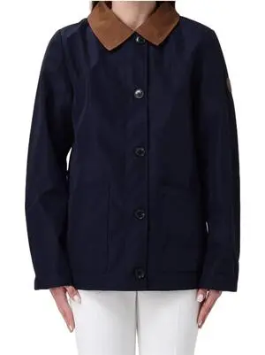 RALPH LAUREN Ralph Lauren Twill-Trim Bonded Jersey Barn Jacket
