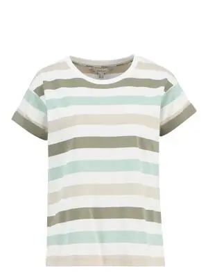 Barbour Lyndale Striped T-shirt - Spearmint Multi