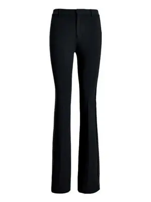 Ralph Lauren Satin-stripe Tailored Trousers - Black