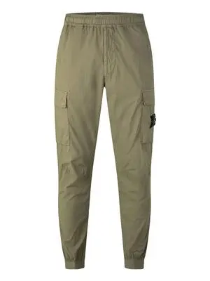 Stone Island Elastic Waist Cargo Jogger Pants - No