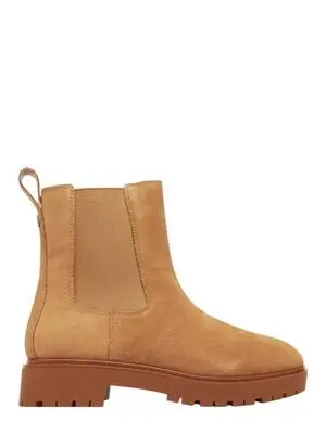 Ralph Lauren Round Toe Ankle Boots - Brown