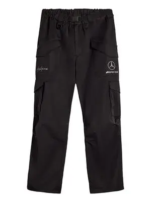 Y3 Mercedes Cargo Trousers - Black