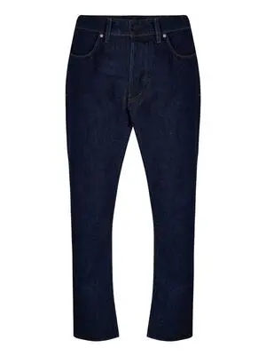 Stone Island Stone Island Dark Navy Straight-Leg Jeans No