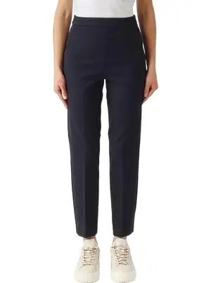 Max Mara Pleated Casual Pants - Black