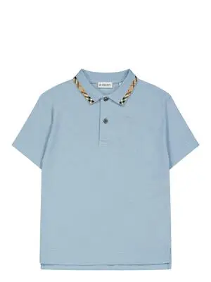 Burberry Short-sleeve Pique Polo Shirt - No