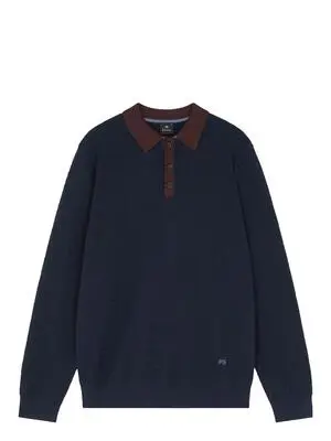 PAUL SMITH Long-sleeved POLO Shirt