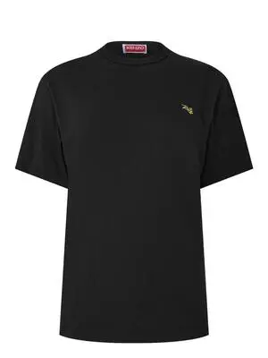 Kenzo Solid Color T-shirt - Black