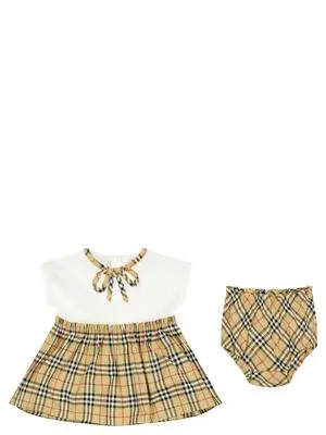 Burberry Two-piece Infant Set - Multicolor