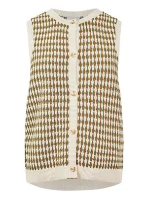 Varley Button-front Knit Vest - No