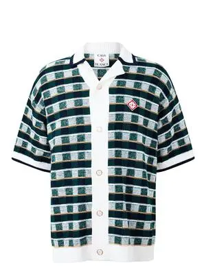 CASABLANCA Short-sleeved Button-up Shirt