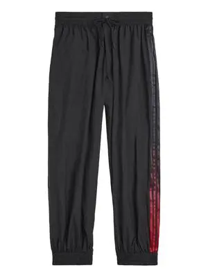 Y3 Solid Color Casual Trousers - Black