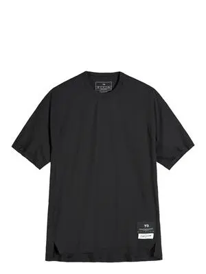 Y3 Lightweight Breathable Short Sleeve Top - Black