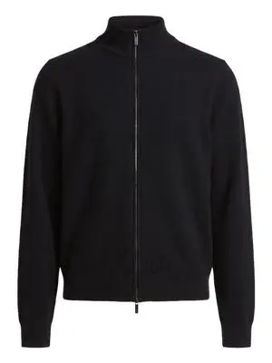 Peserico Zipped Cardigan - Black