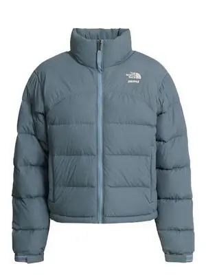 The North Face Short Down Jacket With Zip Closure - Gray