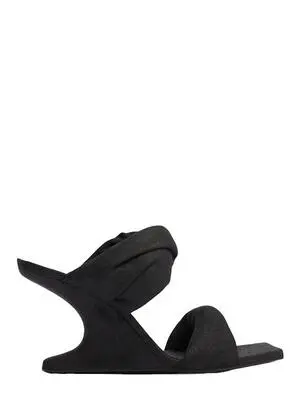 RICK OWENS Rick Owens Block Heel Mules