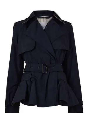 BURBERRY Burberry Peplum Trench Coat