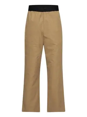 Fear Of God Casual Trousers With Contrasting Side Panels - Brown