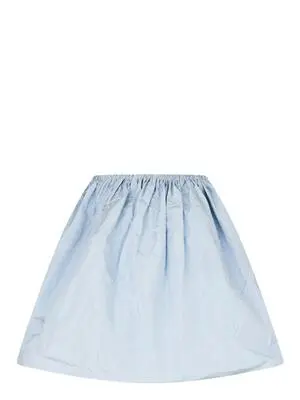 Prada Prada Midi Bubble Skirt Blue