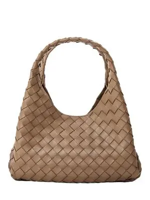 Bottega Veneta Small Hobo Bag - Brown