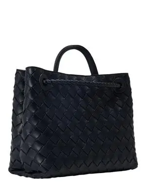 BOTTEGA VENETA Bottega Veneta Small Woven Leather Handbag