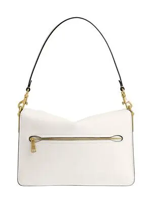 COACH Chain Tabby Shoulder Bag - White