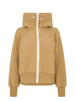 CANADA GOOSE Canada Goose Fleece Sherpa Zip-Up Hooded Jacket