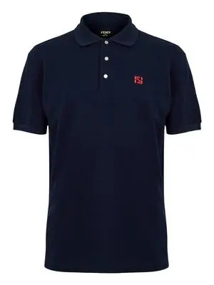 Fendi Short Sleeve Polo Shirt - No
