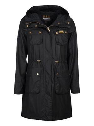 Alexander McQueen Monza Wax Jacket - Black