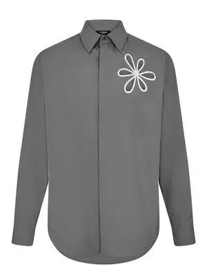 Fendi Long Sleeve Patterned Shirt - No