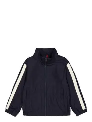 Moncler Zip-up Windbreaker Jacket - Black