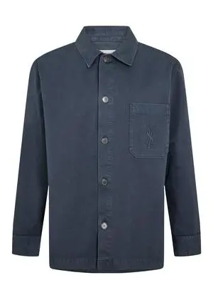 Saint Laurent Workwear Shirt Jacket - Black