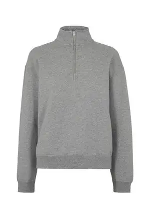 Canada Goose Canada Goose 1/4 Zip Fleece Sweatshirt Gray