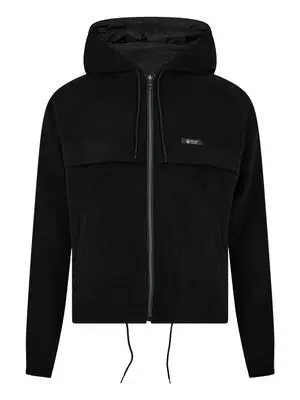 Prada Fleece Hooded Jacket - Black
