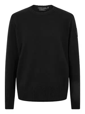 Canada Goose Crew Neck Knit Sweater - Black