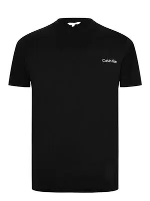 Calvin Klein Fashionable Casual Crew Neck T-shirt - Black