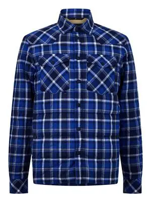 Moncler Shirt-style Jacket Blue