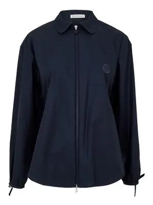 Moncler Structured Overshirt - Black