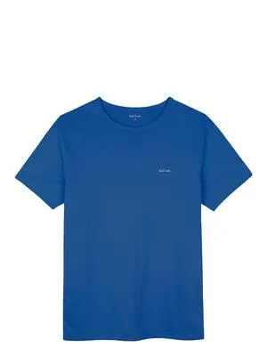 Paul Smith Logo Crew Neck T-shirt - Blue