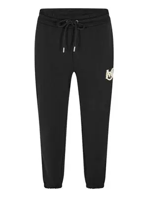 Moncler Cotton-blend Jogger Pants - Black