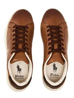 Polo Ralph Lauren Heritage Court Low-top Trainers - Brown