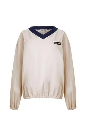 Miu Miu Ponge Long Sleeve T-shirt - No