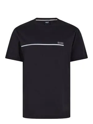 Hugo Boss Logo Short-sleeved T-shirt - Black