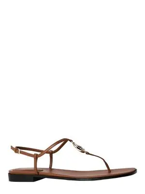 Gucci Flat Sandals With Horsebit Detail - No