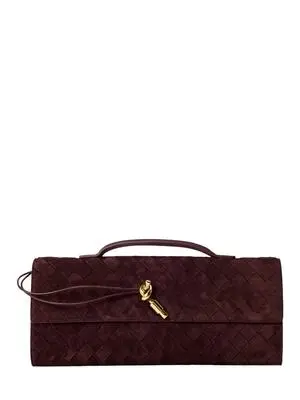 Bottega Veneta Woven Leather Clutch Bag - No