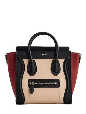 Shopbop Celine Nano Luggage Bag - Neutral